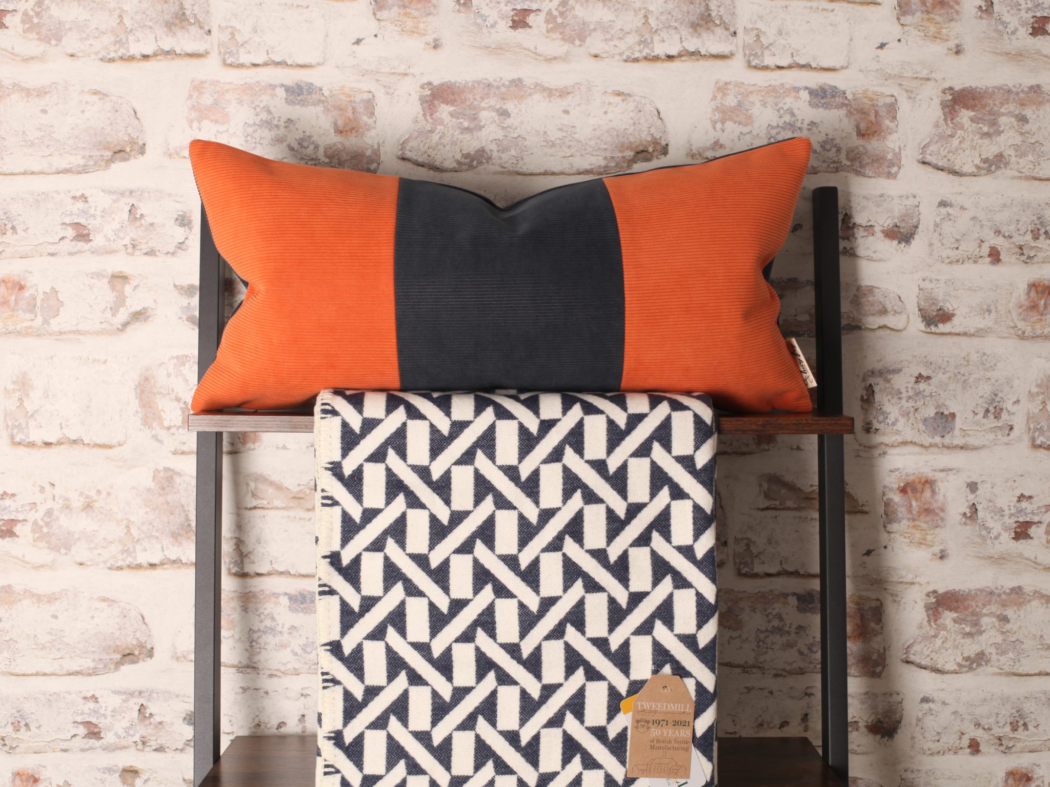 Colour Block Statement Cushions - By Lucy Fry Design