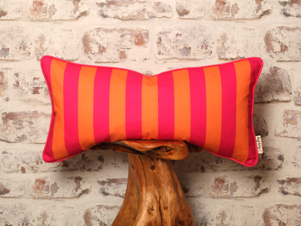 Colour Block Statement Cushions - By Lucy Fry Design